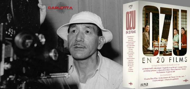 Coffret OZU en 20 films par Carlotta Films ou la bonne surprise de Noël