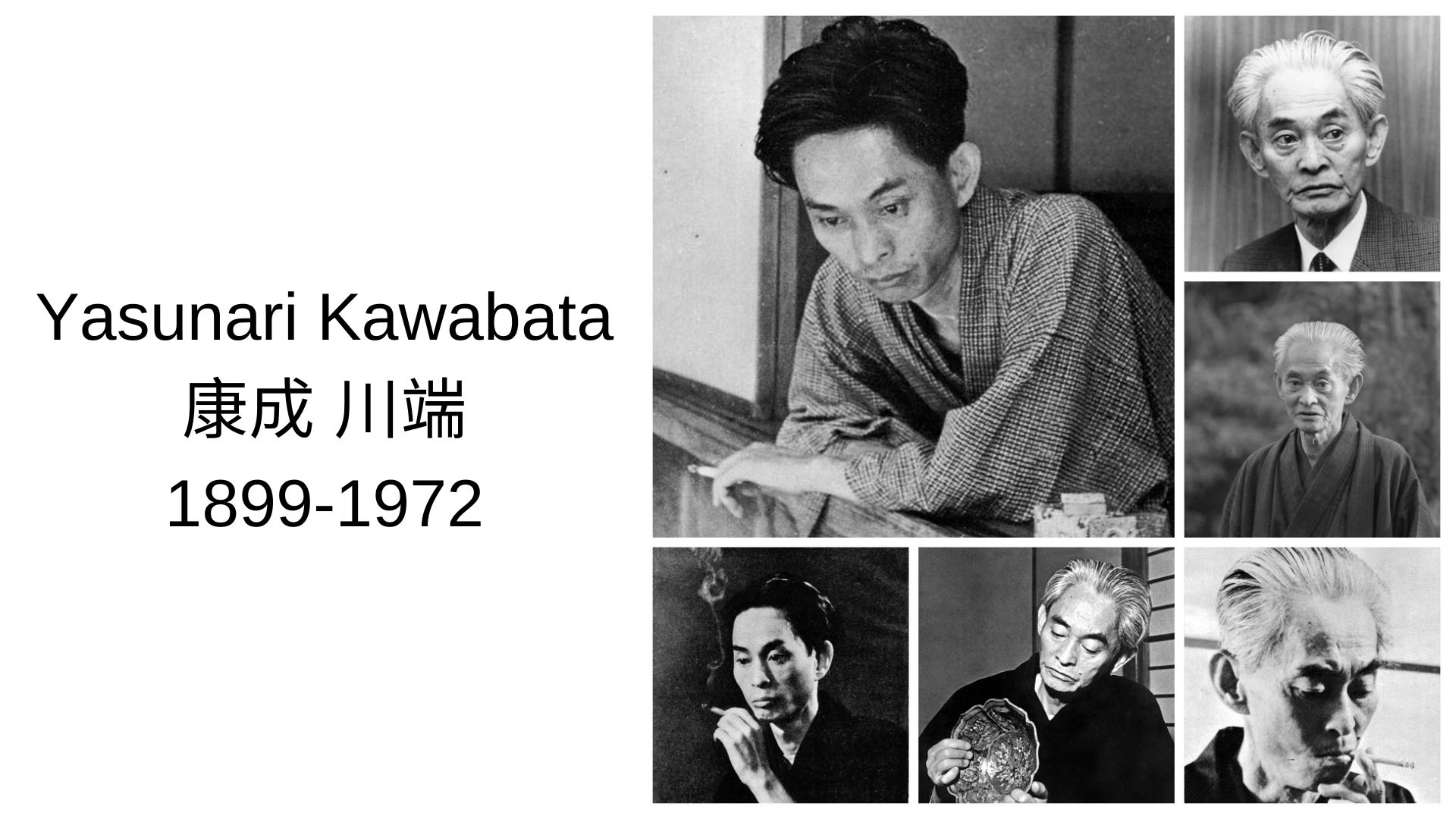 Yasunari KAWABATA : le grand écrivain et ses démons