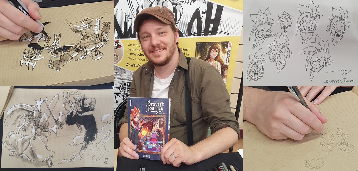 Rendez-vous à Cherisy Mangas ! Avec Yoann le Scoul, Eruthoth et Hachin ...