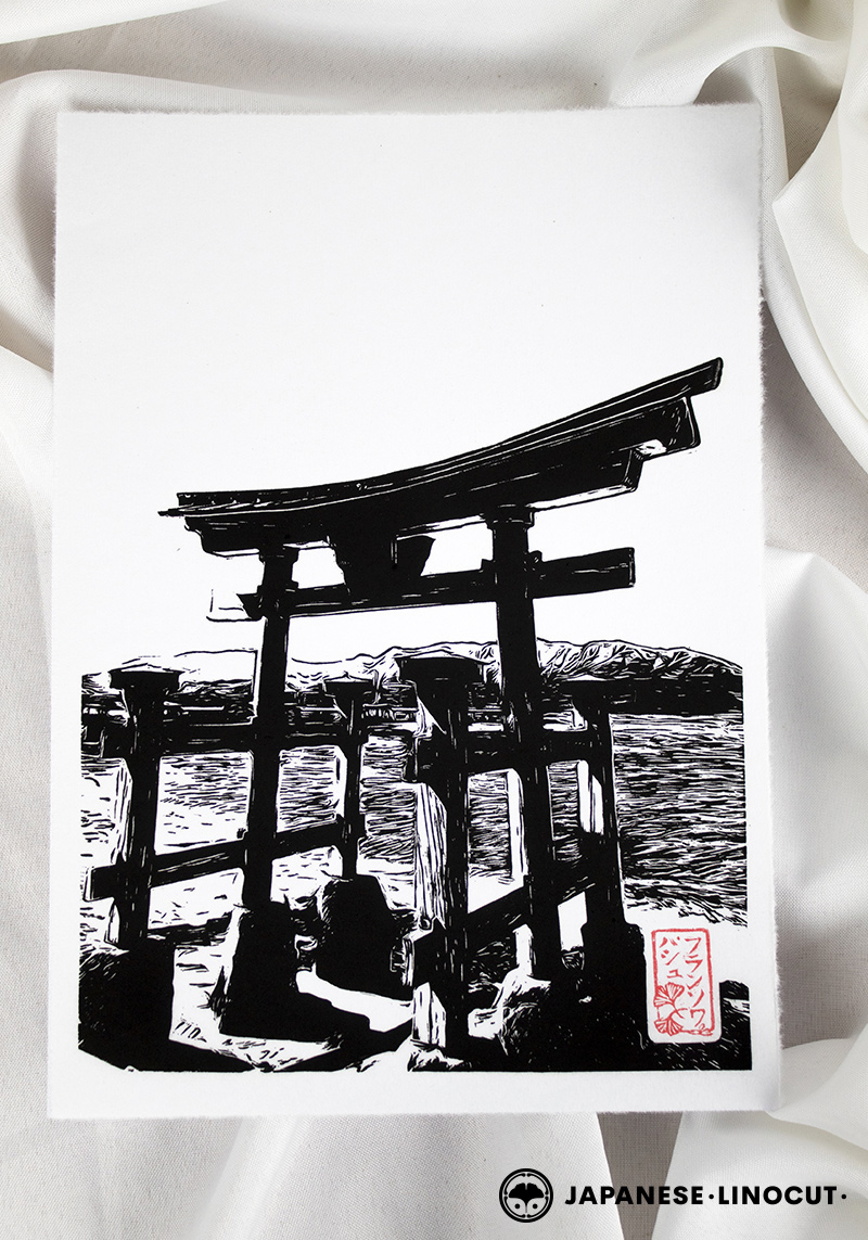 À la découverte des linogravures de Japanese Linocut