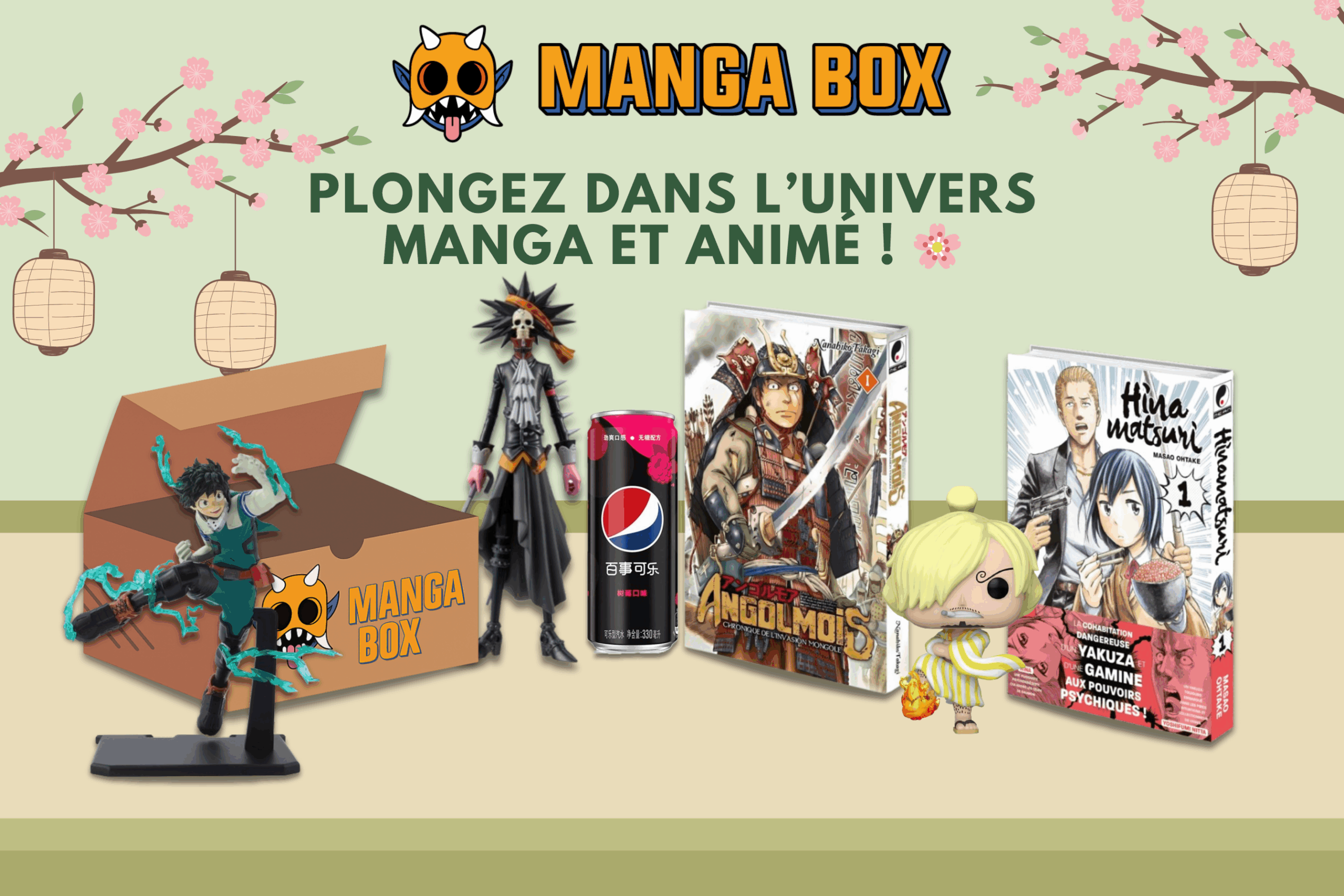 Manga box : la pop culture japonaise dans une box